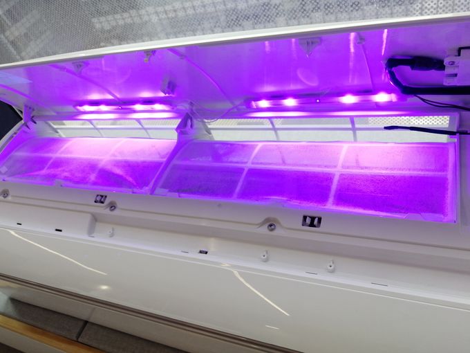 Uvc kit for mini split ac