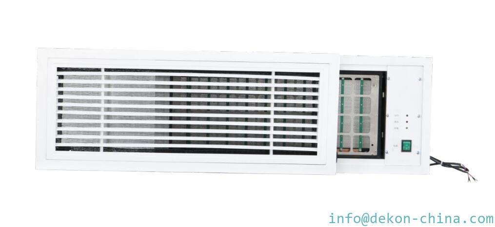 Micro eletrostatic air sterilizer for FCU air return side
