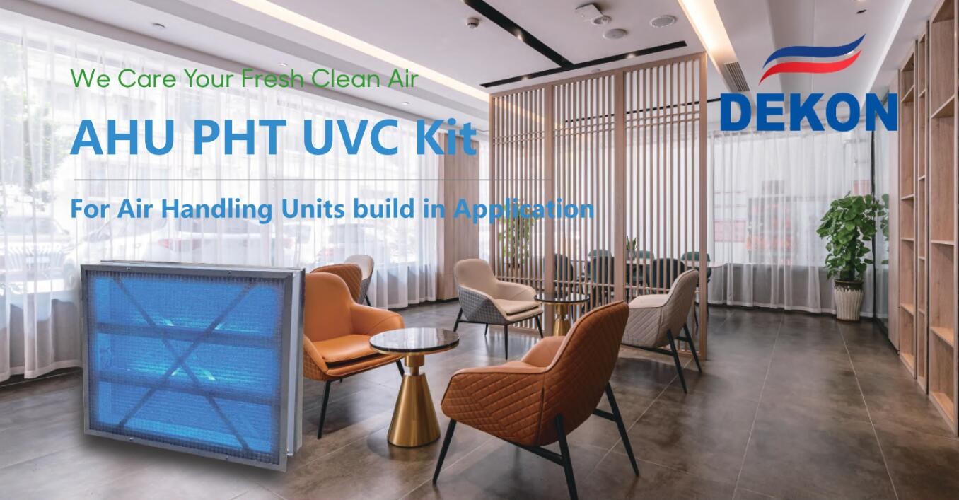 PHT UVC Kit for AHU with UV lamp 254nm, UV air disinfection and ...